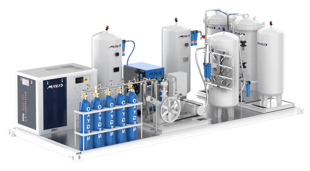 氧气灌装站|液氧灌装设备价格-江苏民诺制氧制氮